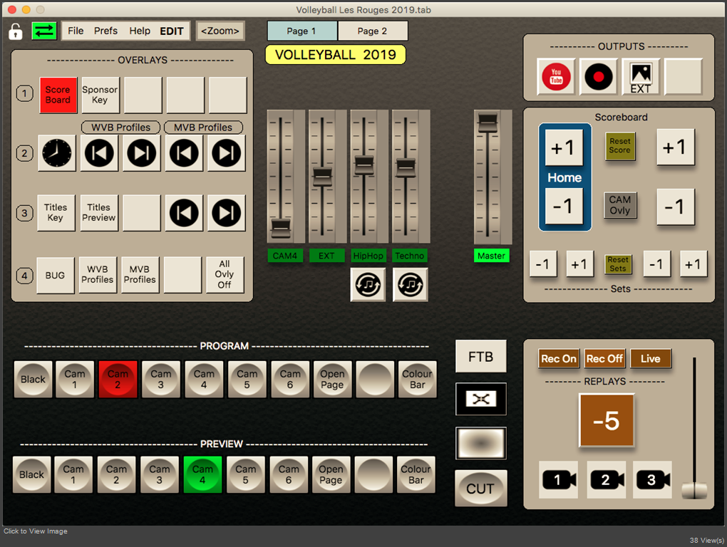 vMix Panel Builder – vMx Brasil